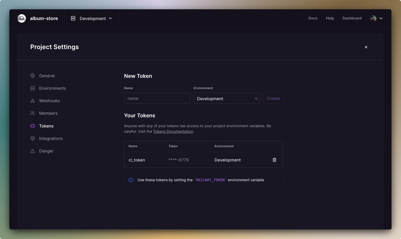 Integrations | Railway Docs