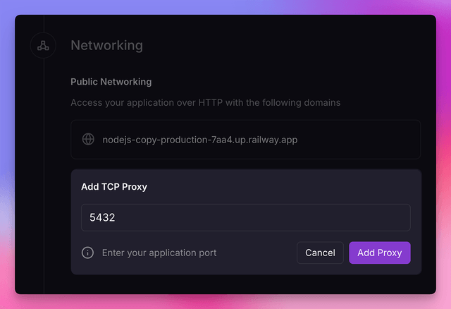 Build a Database Service | Railway Docs