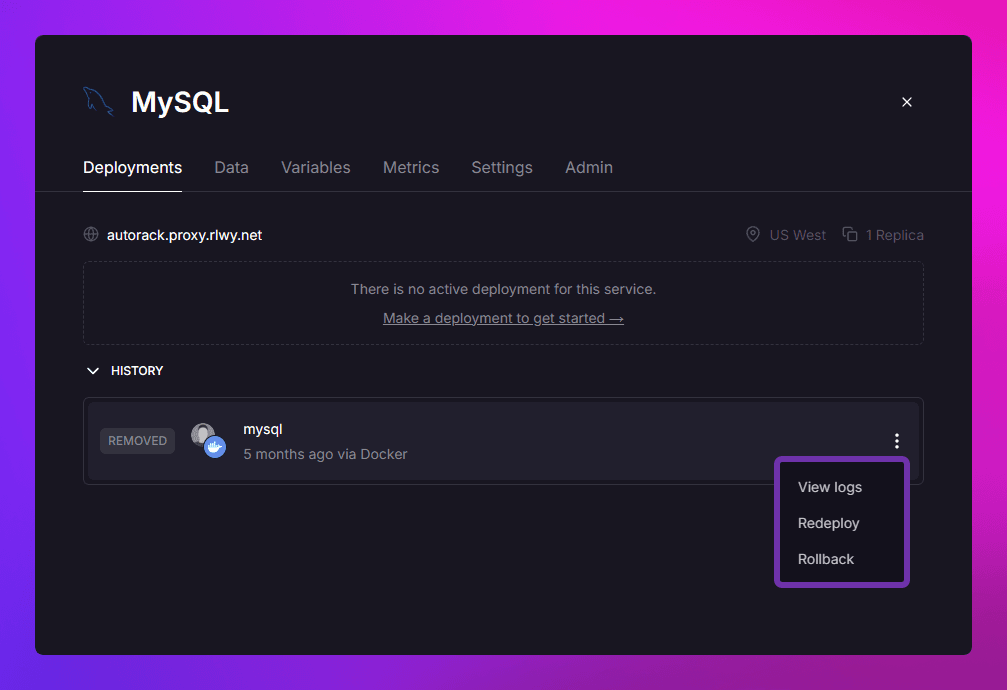 Deployments | Railway Docs