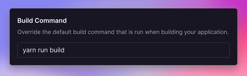 Build Configuration | Railway Docs